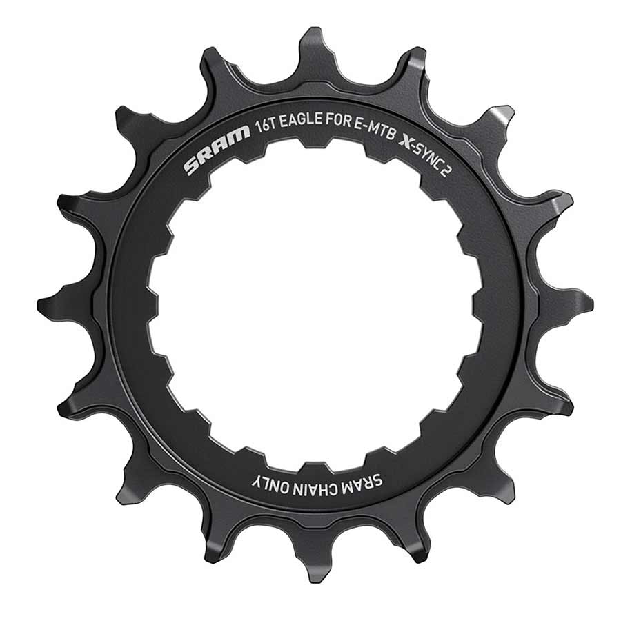 SRAM 38t Bosch Direct Mount 11/12-Speed X-Sync2 Eagle Chainring Black ...