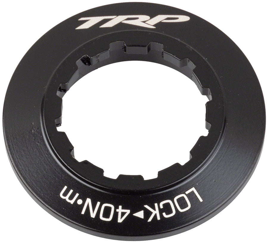 TRP Alloy Centerlock Lock Ring for 12mm Axle – Black Mountain