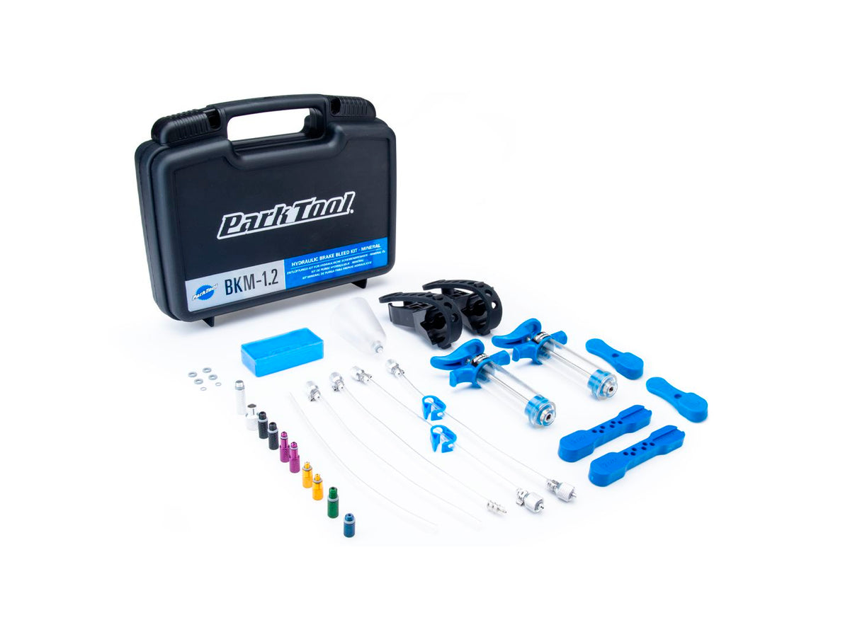 Park Tool BKM-1.2 Hydraulic Brake Bleed Kit – Mineral Oil – Black Mountain